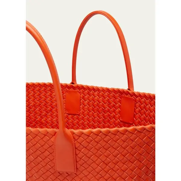 Bottega Veneta Large Cabat Bag - Orange