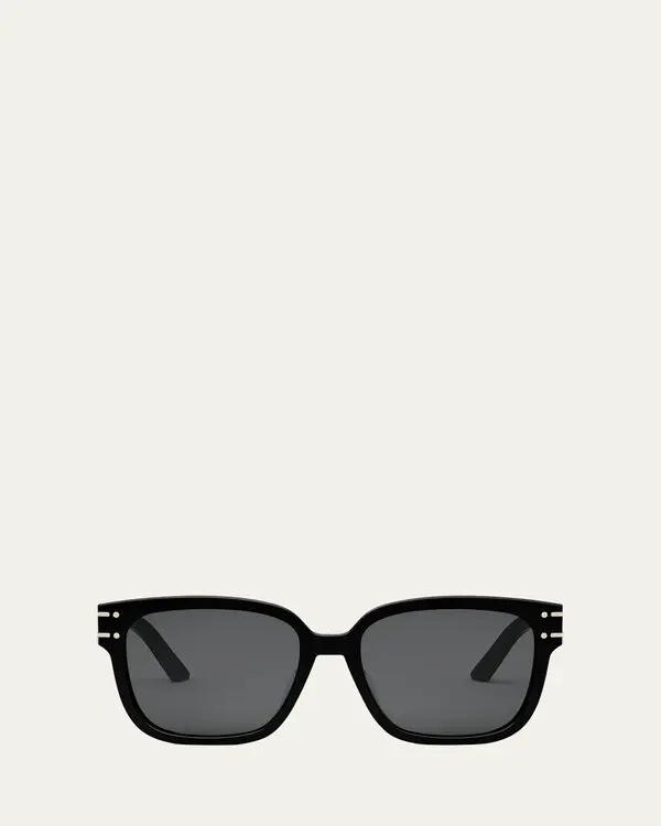 Dior Wildior S3u Square Sunglasses - Sblk/smk
