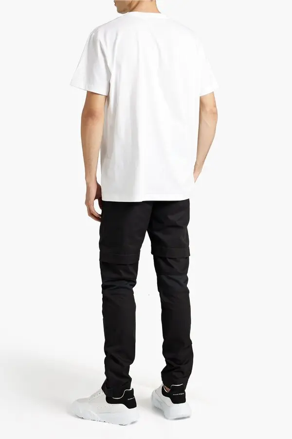 MARCELO BURLON COUNTY OF MILAN Damian Slim-fit Cotton-twill Pants