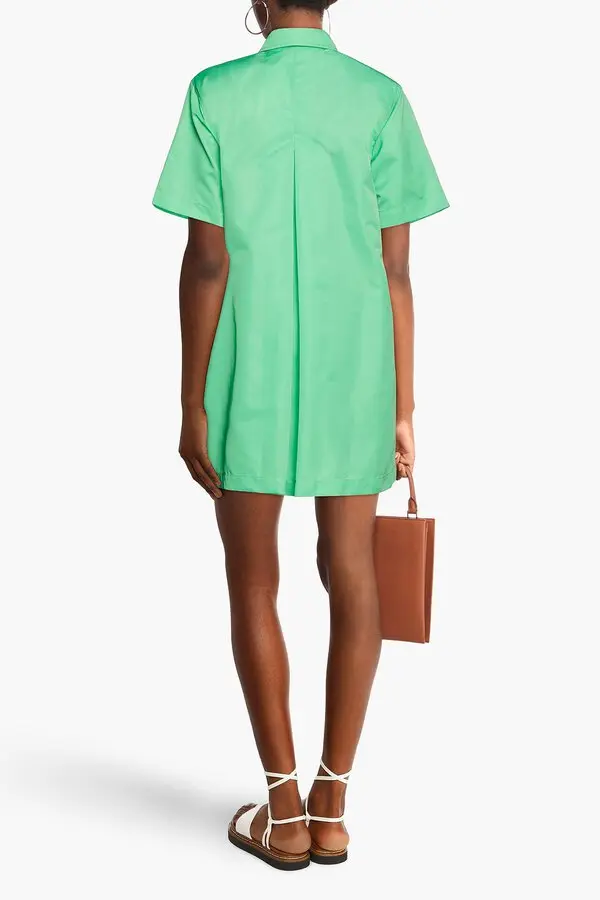 storm green dress Lime Green Satin Midi Dress