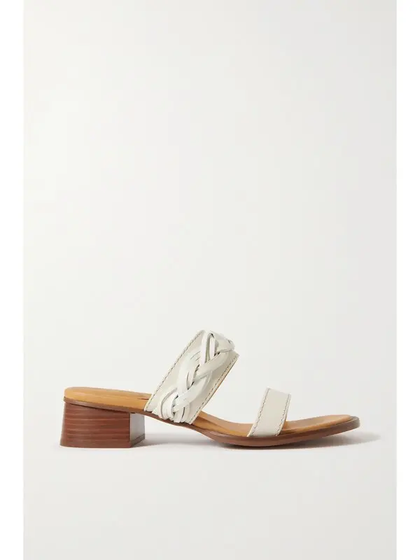 See By Chloé Braided Leather Mules