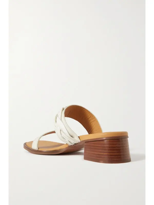 See By Chloé Braided Leather Mules