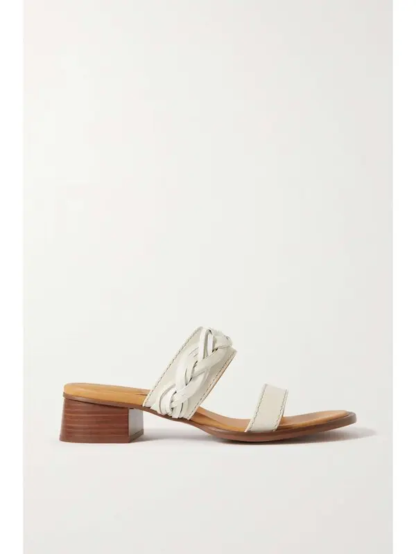 See By Chloé Braided Leather Mules