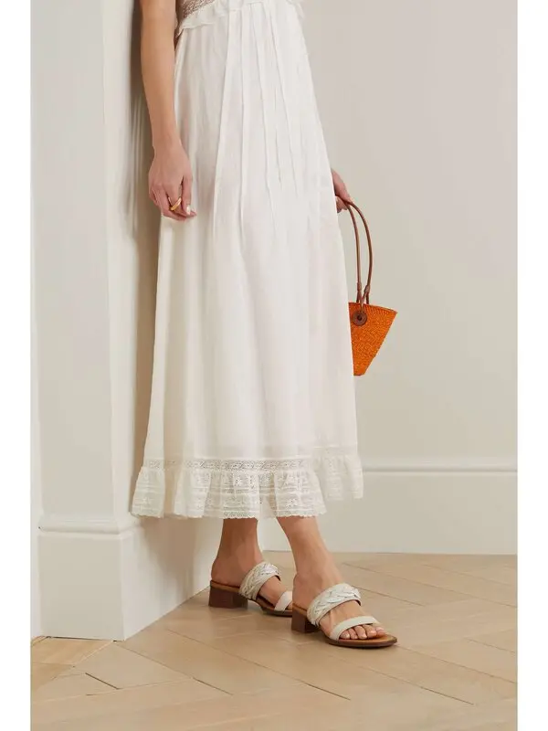 See By Chloé Braided Leather Mules