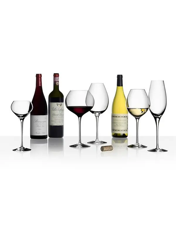 ORREFORS Difference Primeur Wine Glasses