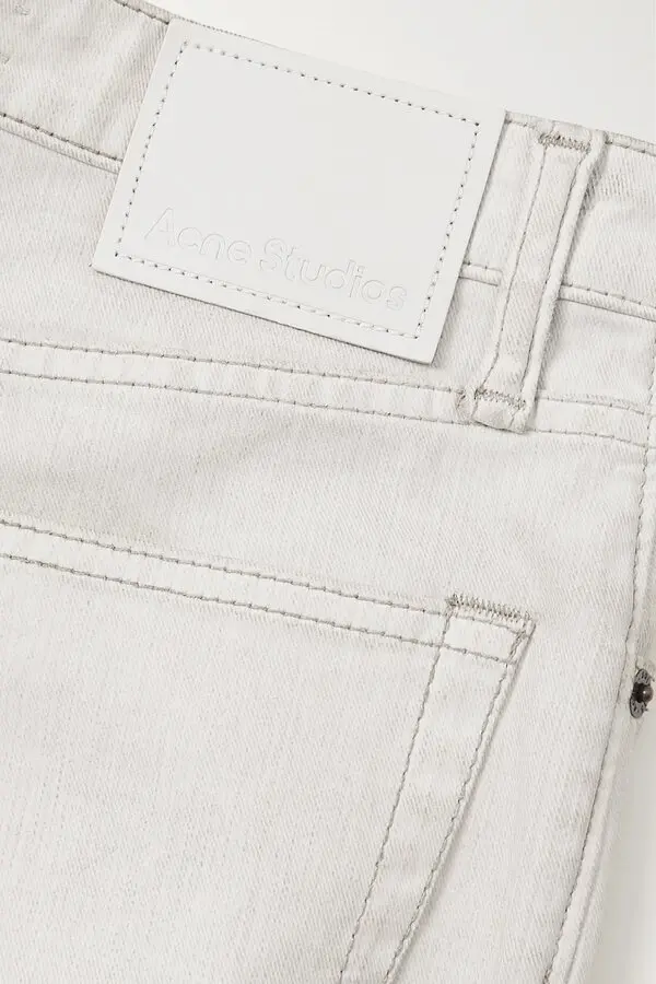 Acne Studios Bow-detailed Flared Jeans