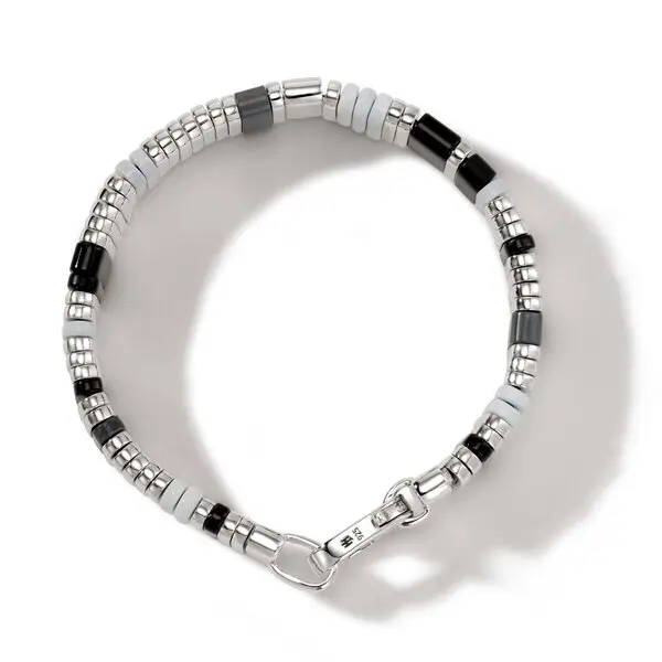 John Hardy Colorblock Bracelet - Silver