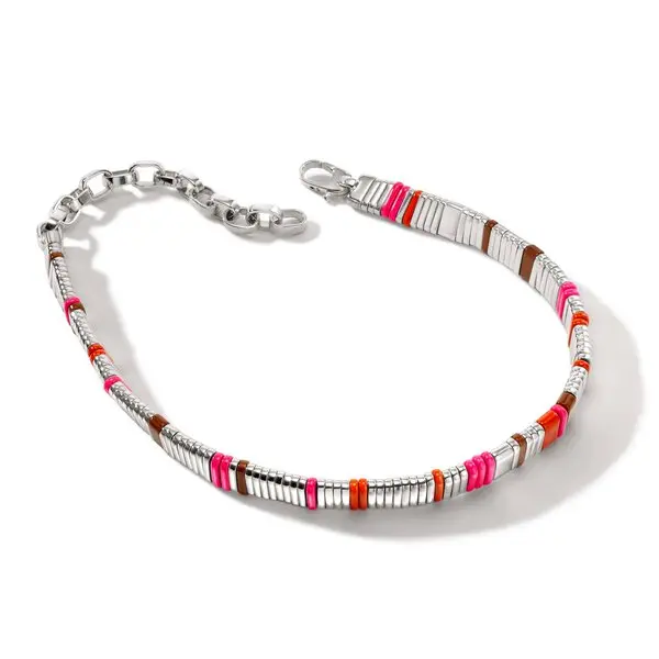 John Hardy Colorblock Choker Necklace