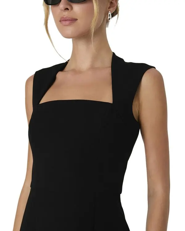 French Connection Whisper Ruth Shift Dress - Black