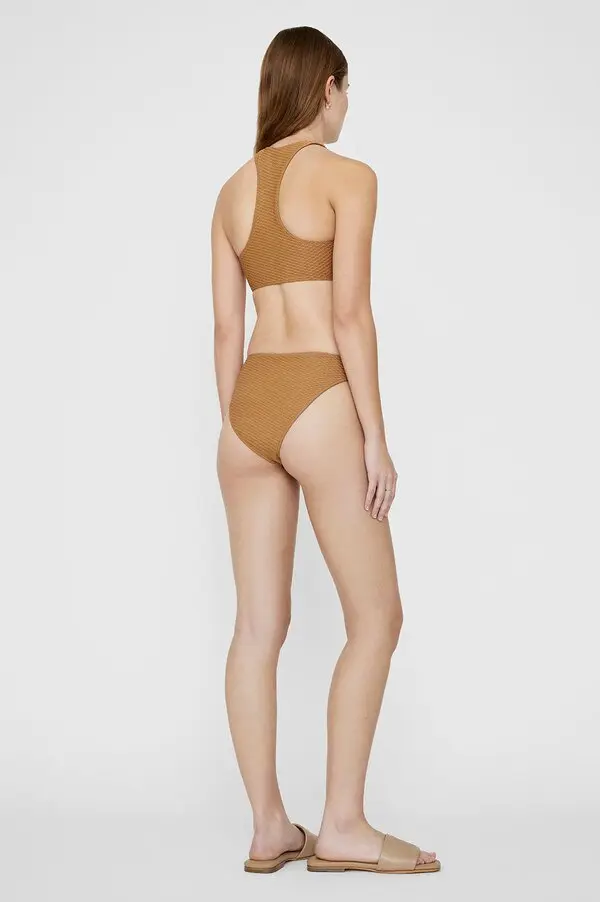 ANINE BING Rita Bikini Bottom - Camel