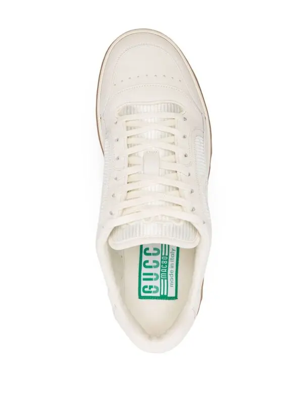 Gucci Mac80 Lace-up Sneakers - White