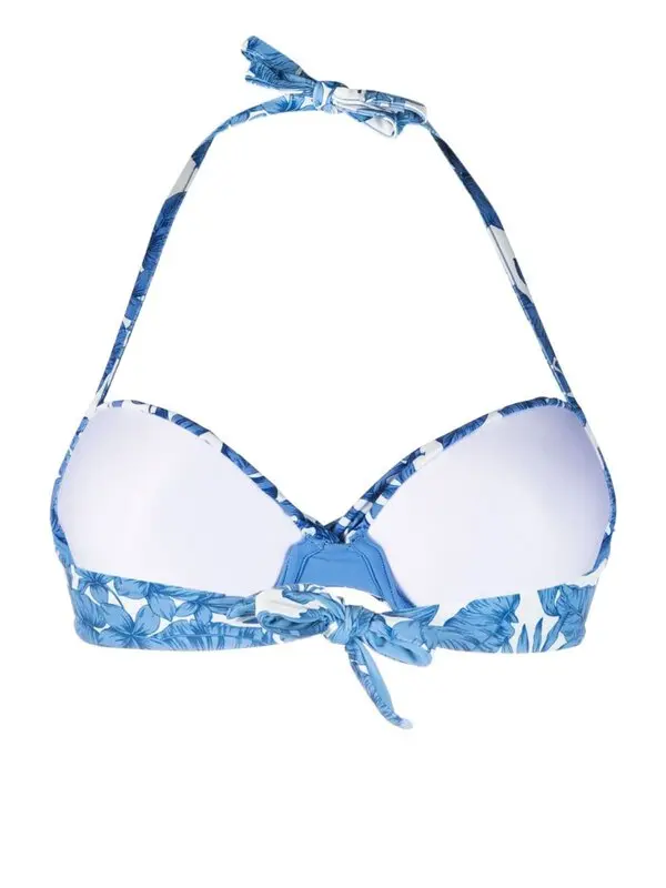 TWINSET Twist-detail Bikini Top