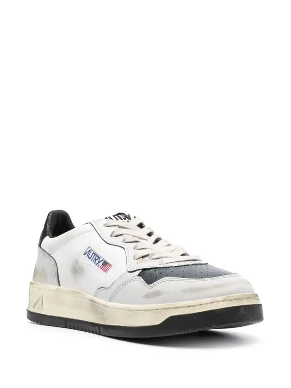 AUTRY Medalist Low Lace-up Sneakers - Grey