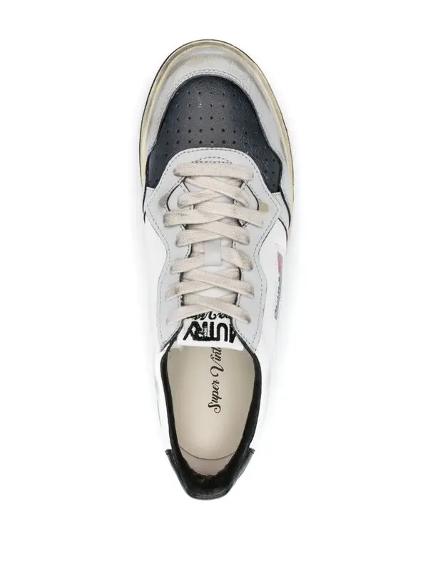 AUTRY Medalist Low Lace-up Sneakers - Grey