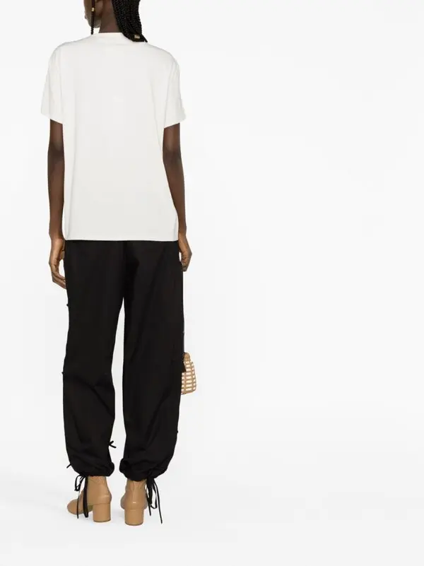 MAISON MARGIELA Numbers-embroidered T-shirt - White