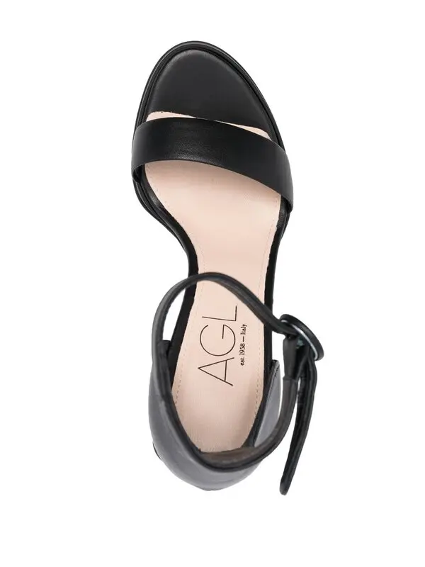 Agl Janis 115mm Ankle-strap Sandals