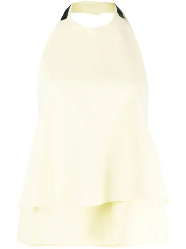 JIL SANDER Halterneck Open-back Top