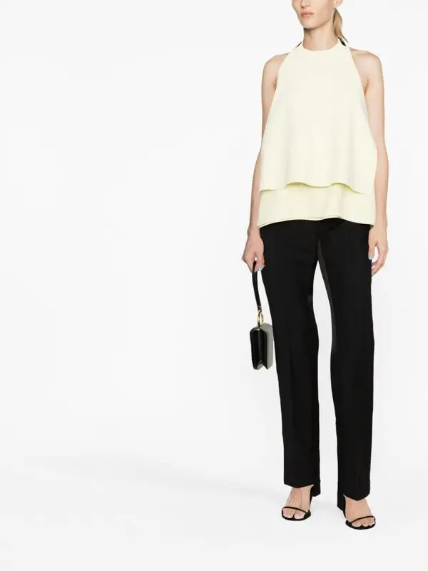 JIL SANDER Halterneck Open-back Top