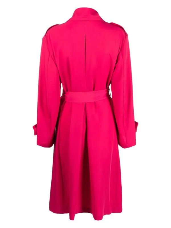PALTO' Oversized-collar Trench Coat