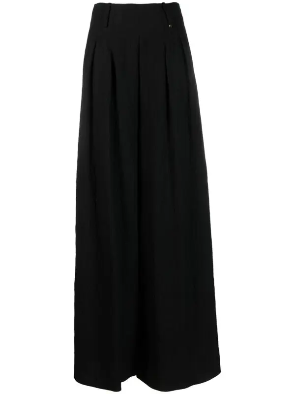 NISSA High-waisted Flared Trousers