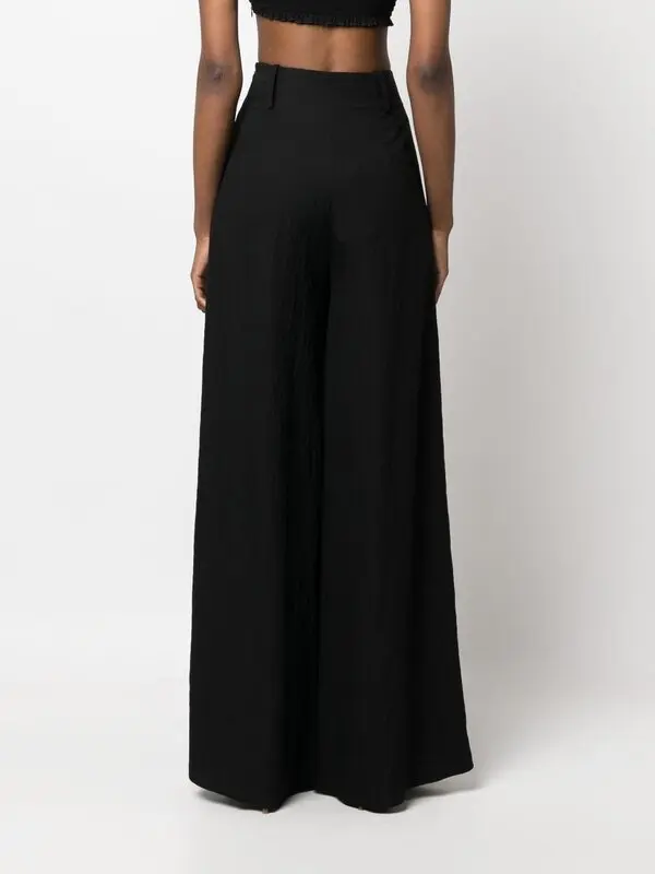 NISSA High-waisted Flared Trousers