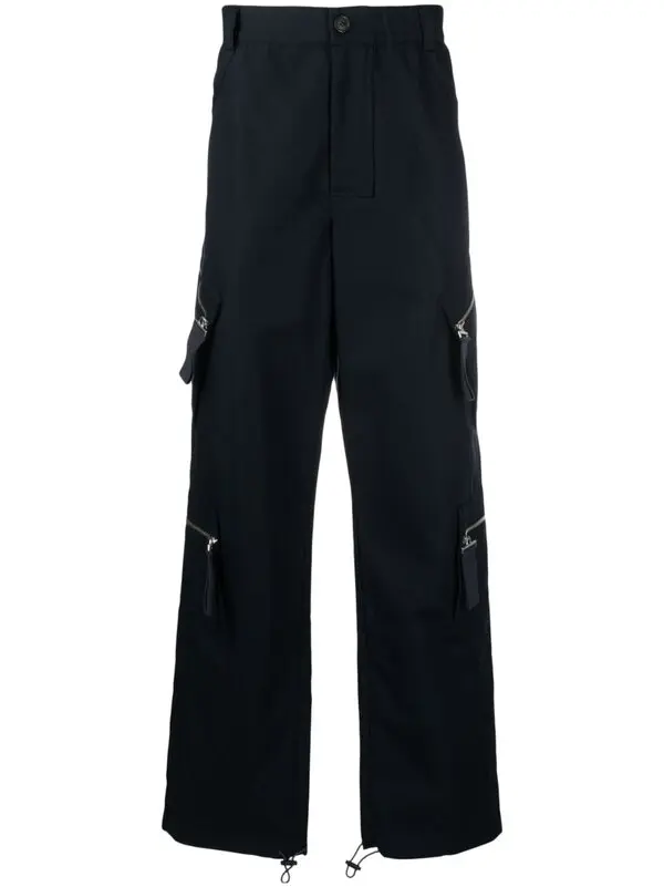 Jacquemus Straight-leg Cargo Trousers - Blue