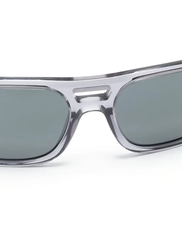 Emporio Armani Tinted Square-frame Sunglasses