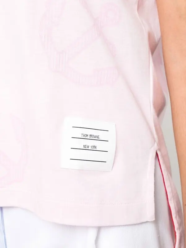 Thom Browne Anchor Print T-shirt
