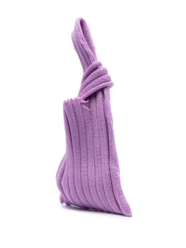 A. ROEGE HOVE Katrine Ribbed Knit Bag