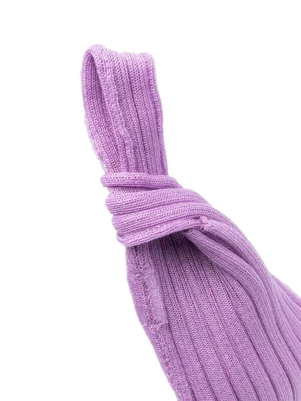 A. ROEGE HOVE Katrine Ribbed Knit Bag