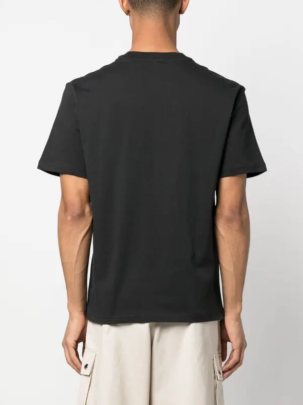 Sunnei Logo-print Cotton T-shirt - Black
