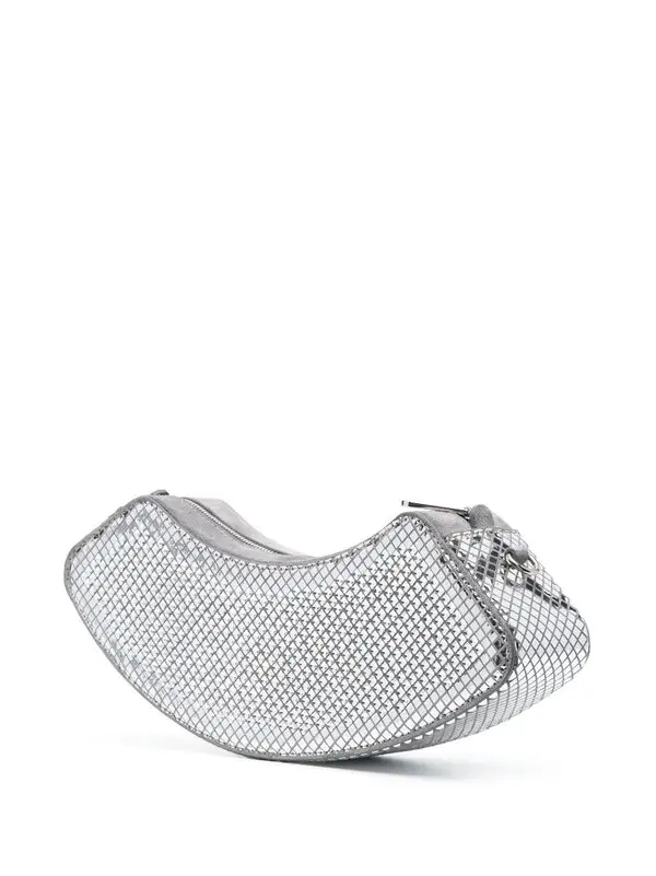 Gcds Comma Medium Mirror Shoulder Bag