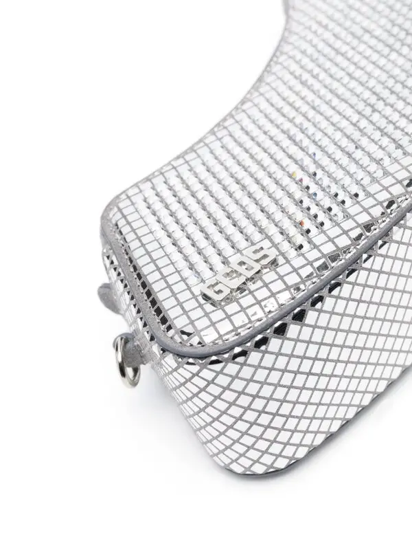 Gcds Comma Medium Mirror Shoulder Bag