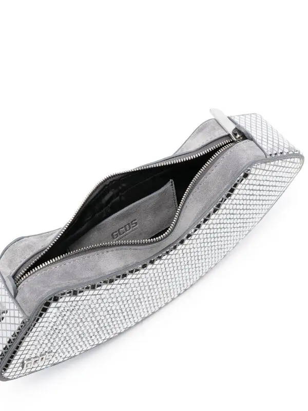 Gcds Comma Medium Mirror Shoulder Bag