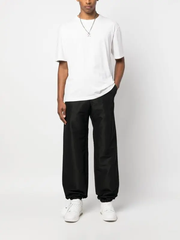 Heron Preston Logo-patch Wide-leg Trousers