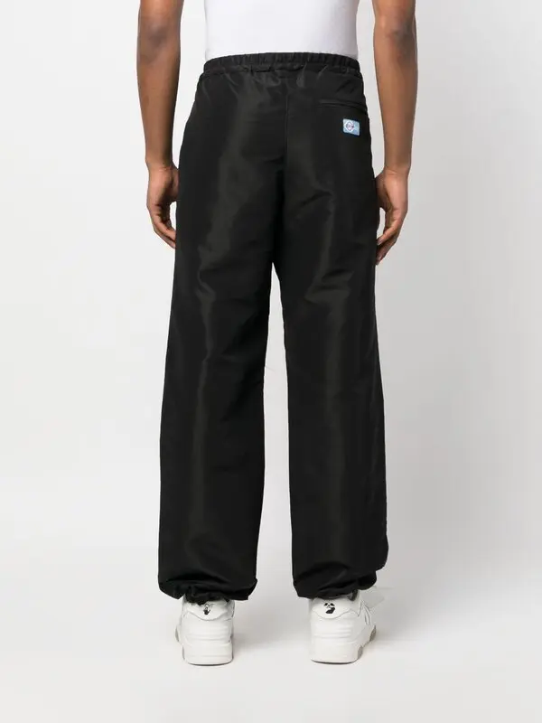 Heron Preston Logo-patch Wide-leg Trousers