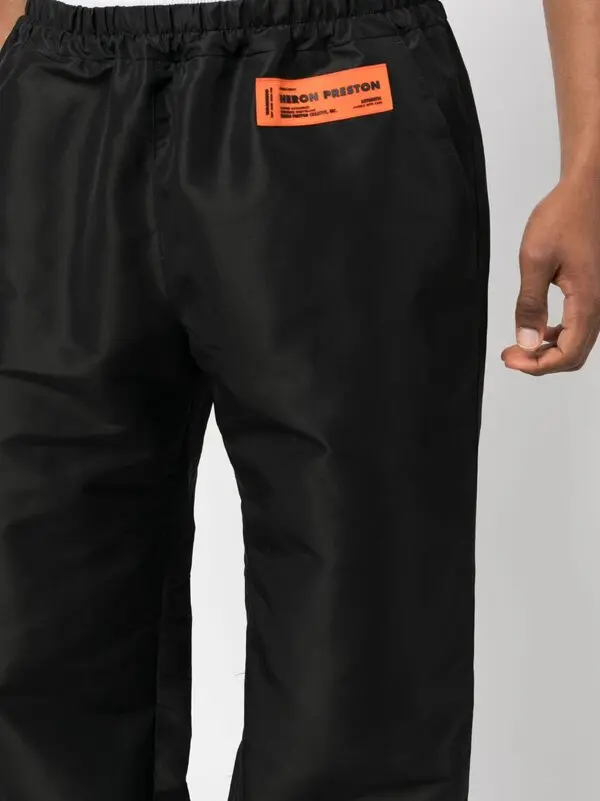 Heron Preston Logo-patch Wide-leg Trousers