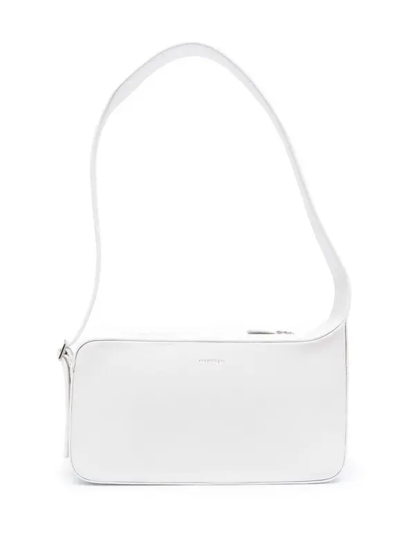 COURREGES Zip-fastening Shoulder Bag - White