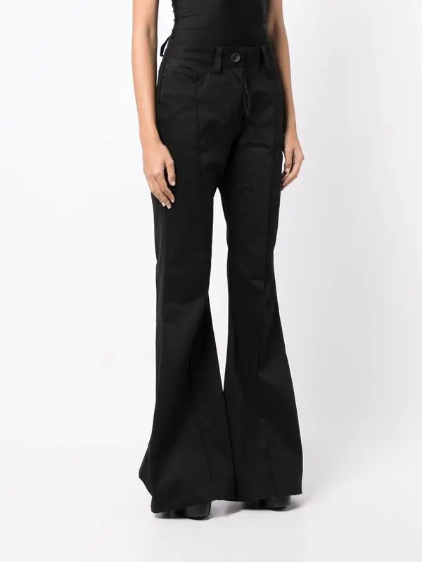BARBARA BOLOGNA Cotton Flared Trousers