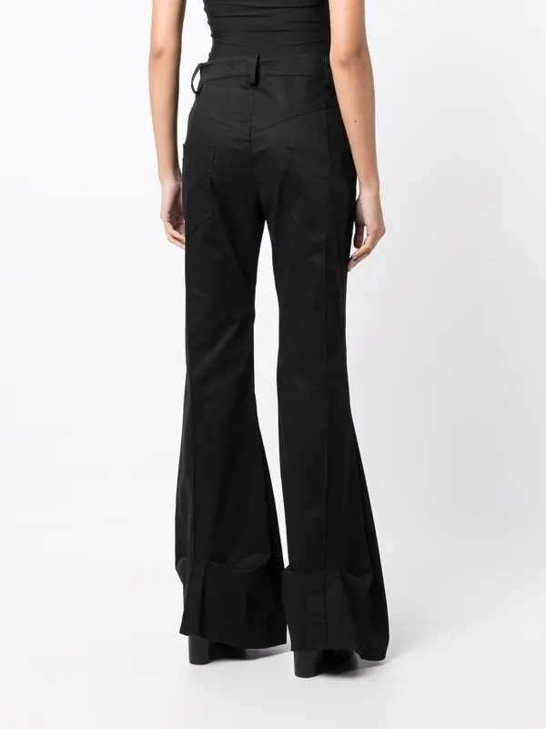 BARBARA BOLOGNA Cotton Flared Trousers