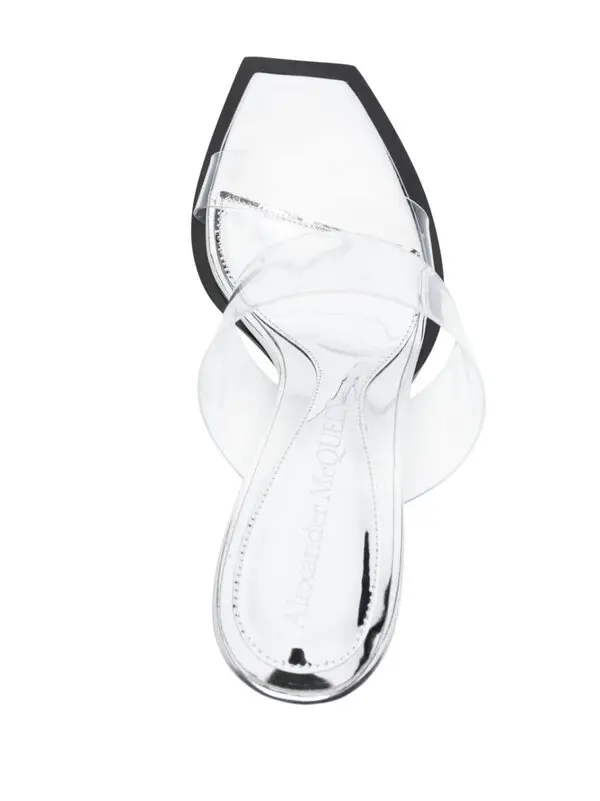 Alexander McQueen 105mm Transparent-design Sandals