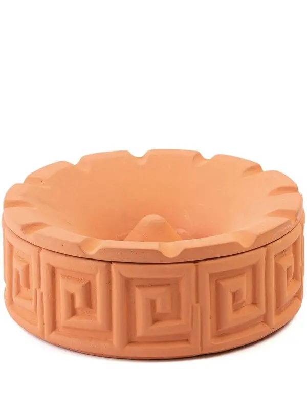SELETTI Magna Graecia Ashtray - Orange