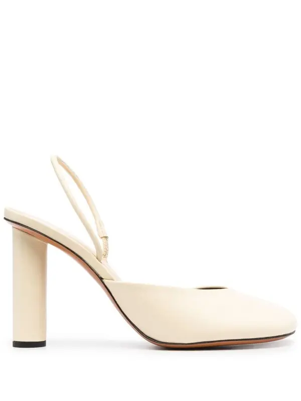 Proenza Schouler 100mm Slingback Leather Pumps