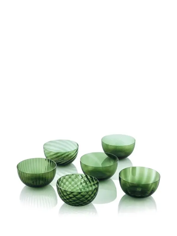 NASONMORETTI Idra Glass Cups - Green