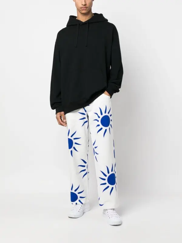 LIBERAL YOUTH MINISTRY Graphic-print Straight-leg Jeans