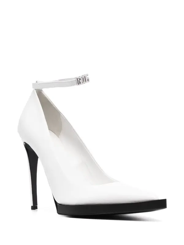 Gcds 110mm Pointed Leather Pumps