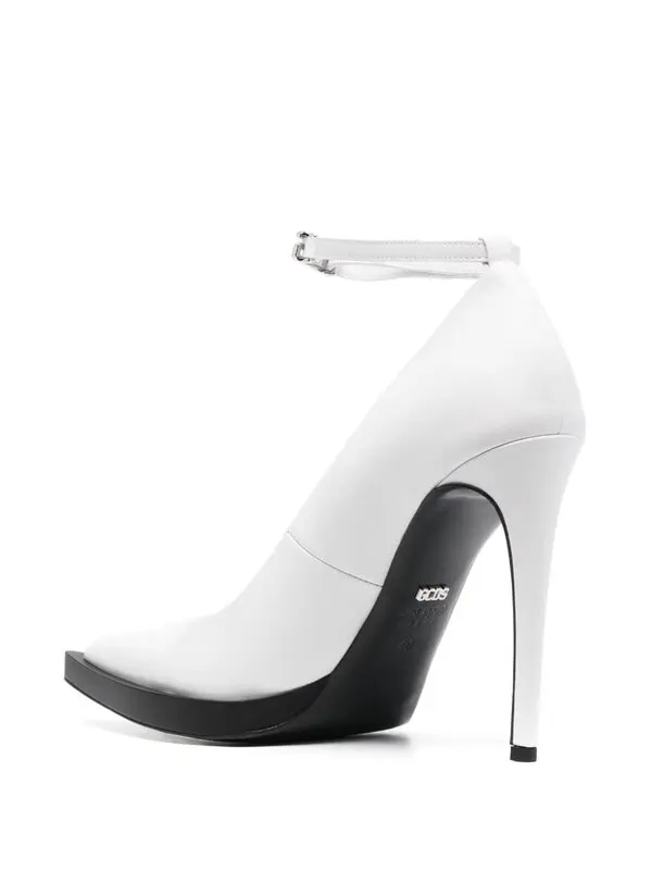 Gcds 110mm Pointed Leather Pumps