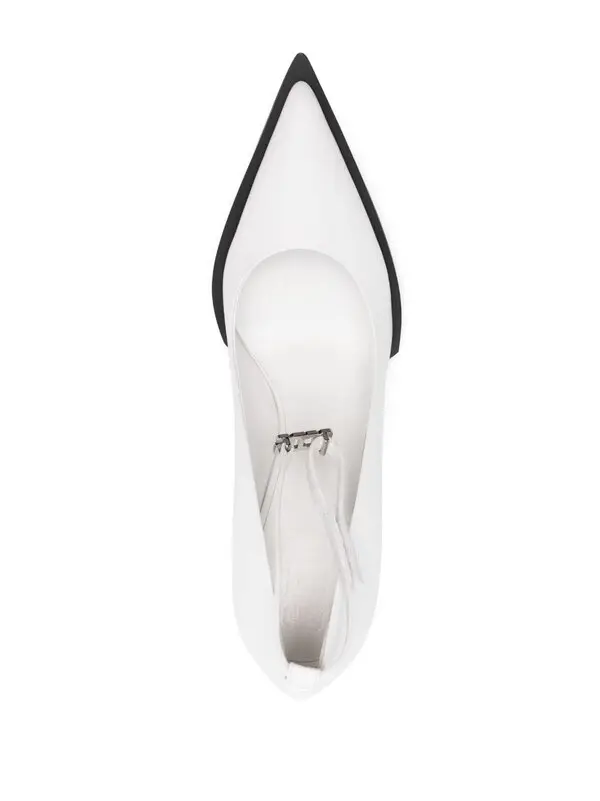 Gcds 110mm Pointed Leather Pumps