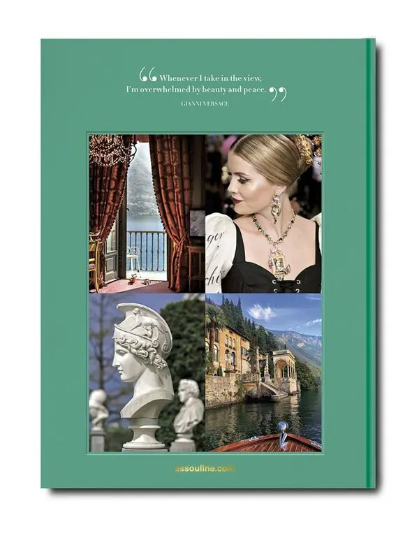 Assouline Lake Como Idyll Book - Green