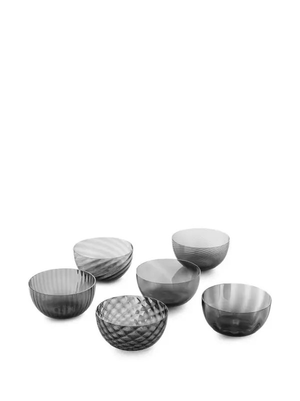 NASONMORETTI Idra Glass Cups - Black